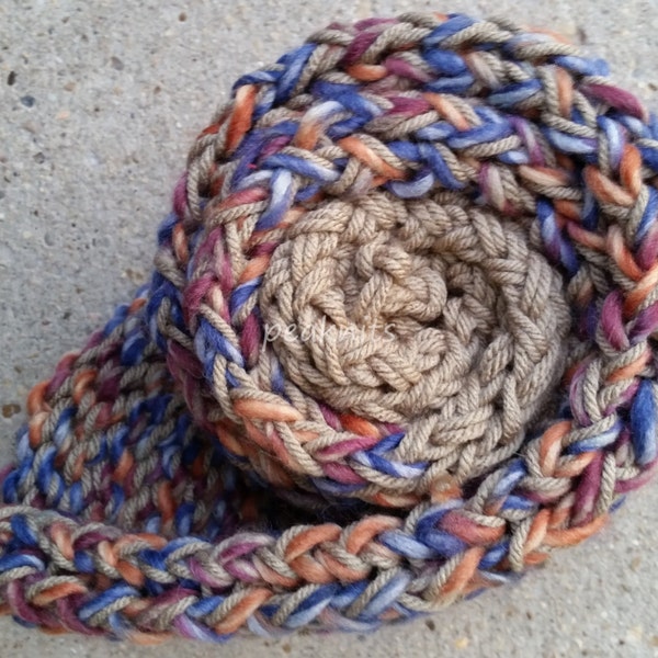 Blue Orange Garter - Etsy