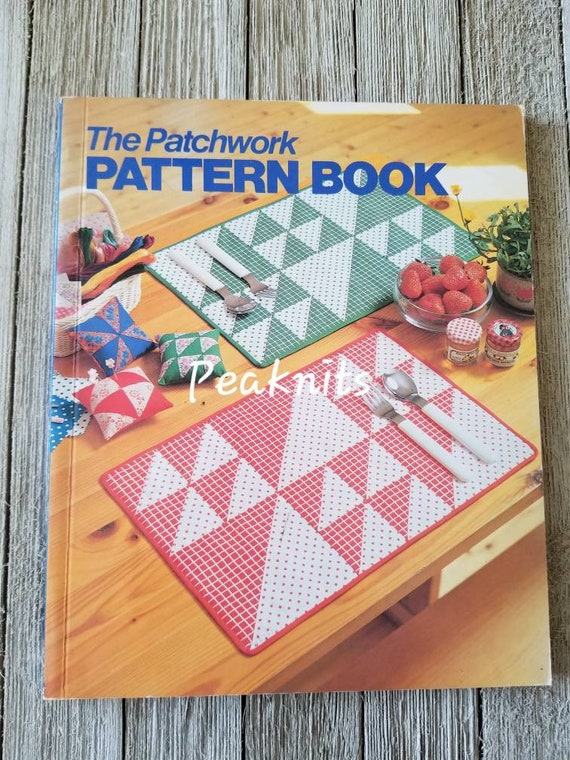 Crafting and Pattern Book The Patchwork Pattern Book | Etsy