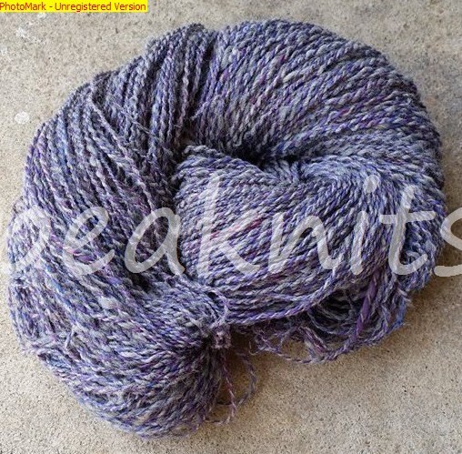 Handspun Yarn solitude 484 Yards 1452 Feet - Etsy