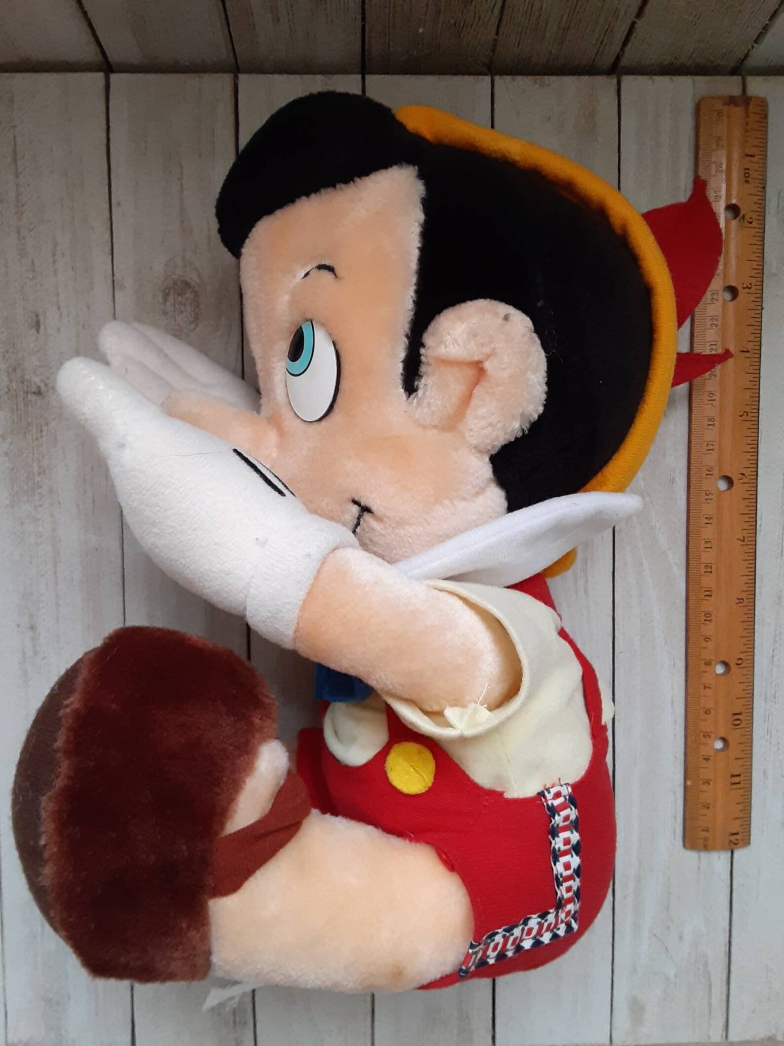 Pinocchio Walt Disney Stuffed Animal Puppet Real Boy | Etsy
