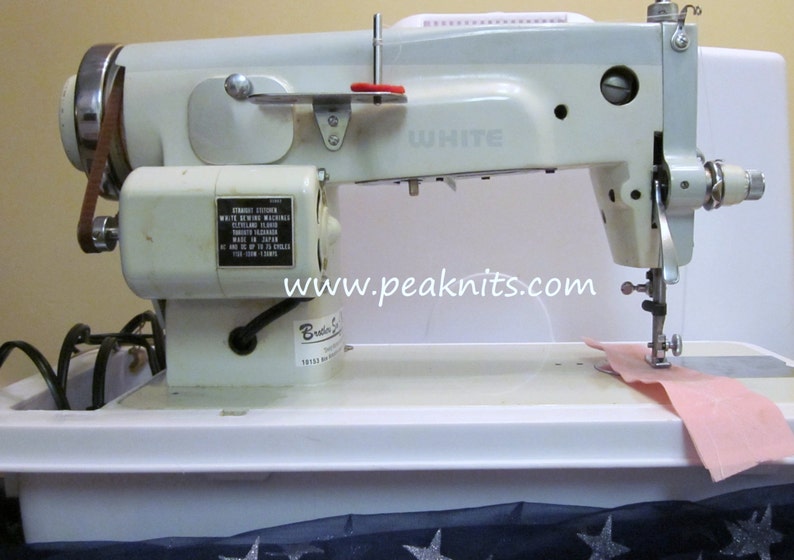 Sewing Machine - 1960s White Model 65 - Industrial Straight Stitcher ...