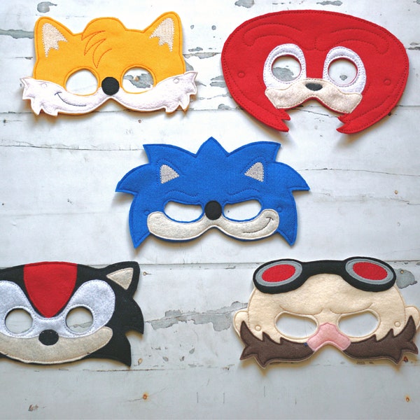 Sonic the Hedgehog Mask - Etsy