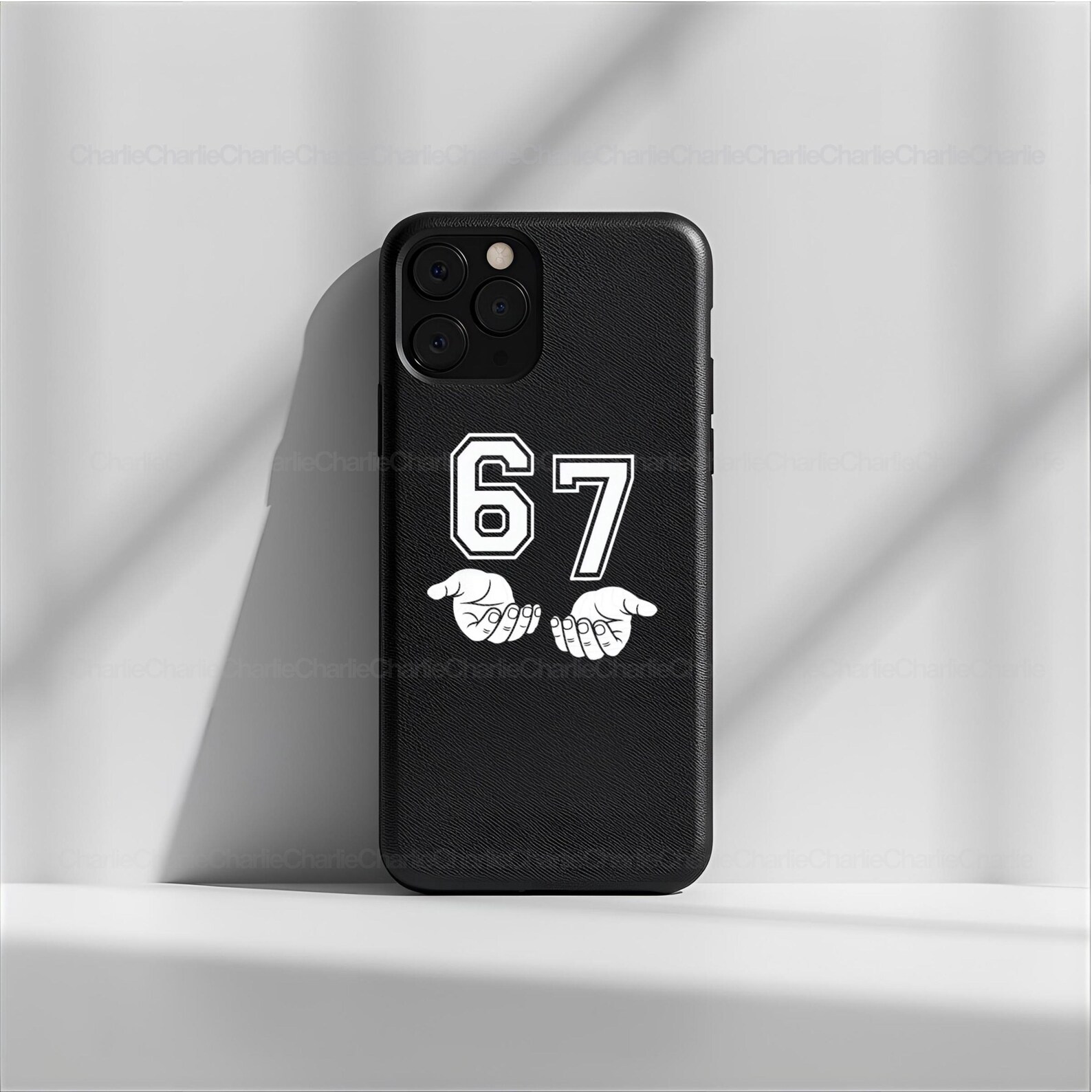 Six Seven 6 7 Hand Sign PNG | Trendy Graphic Design (digital Download ...