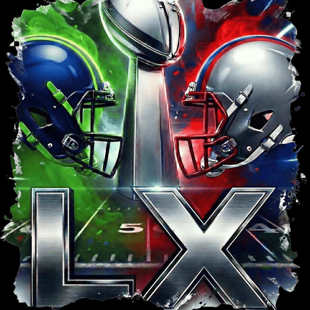 Benito Super Bowl LX PNG, Bad Bunny Football Design, Super Bowl 2026 ...