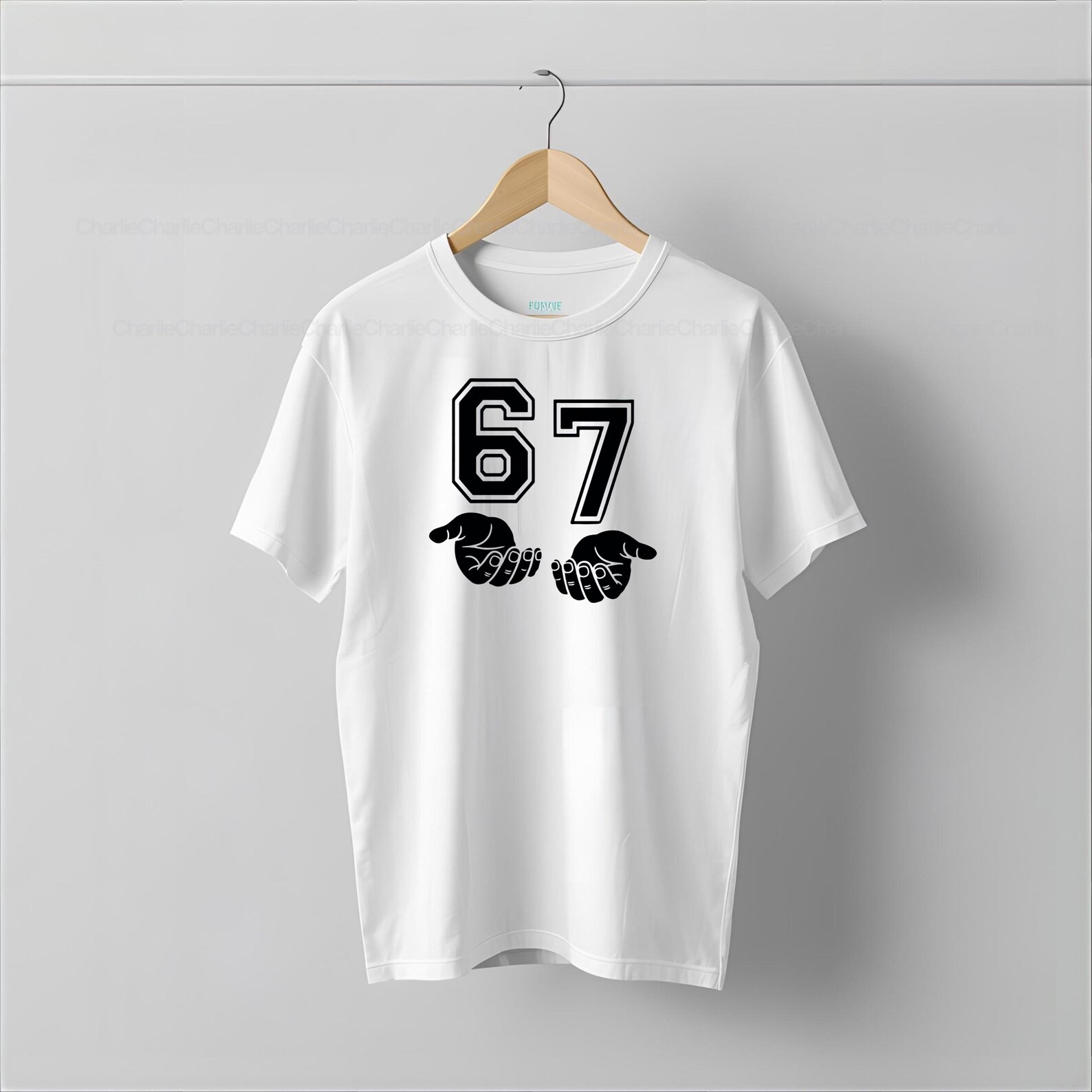 Six Seven 6 7 Hand Sign PNG Bundle | Black Hand Graphic Design ...