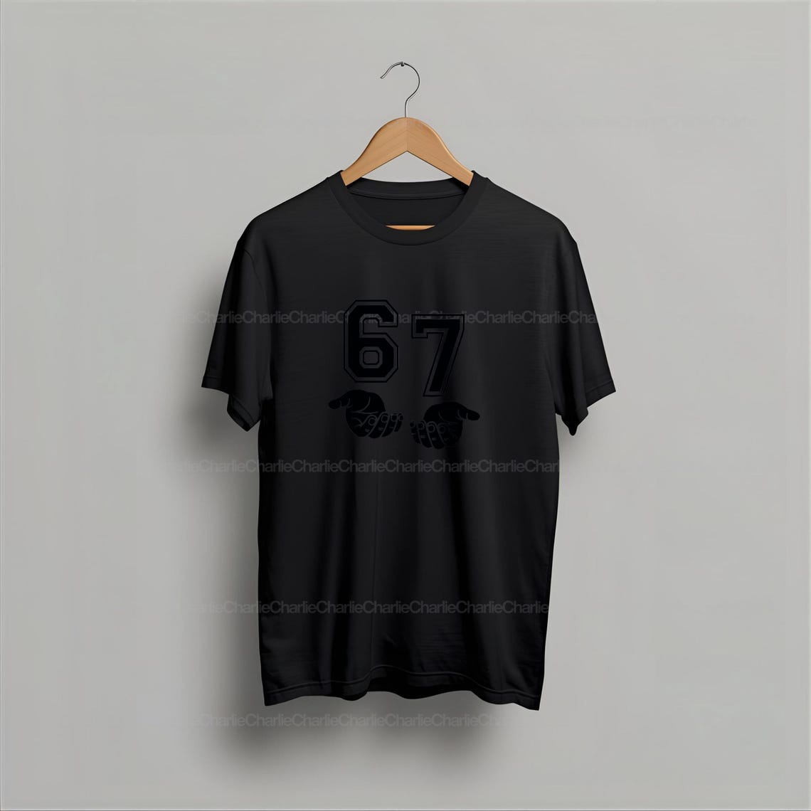 Six Seven 6 7 Hand Sign PNG Bundle | Black Hand Graphic Design ...