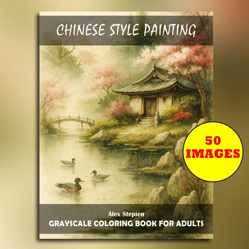 Chinese Fan Painting - Etsy UK