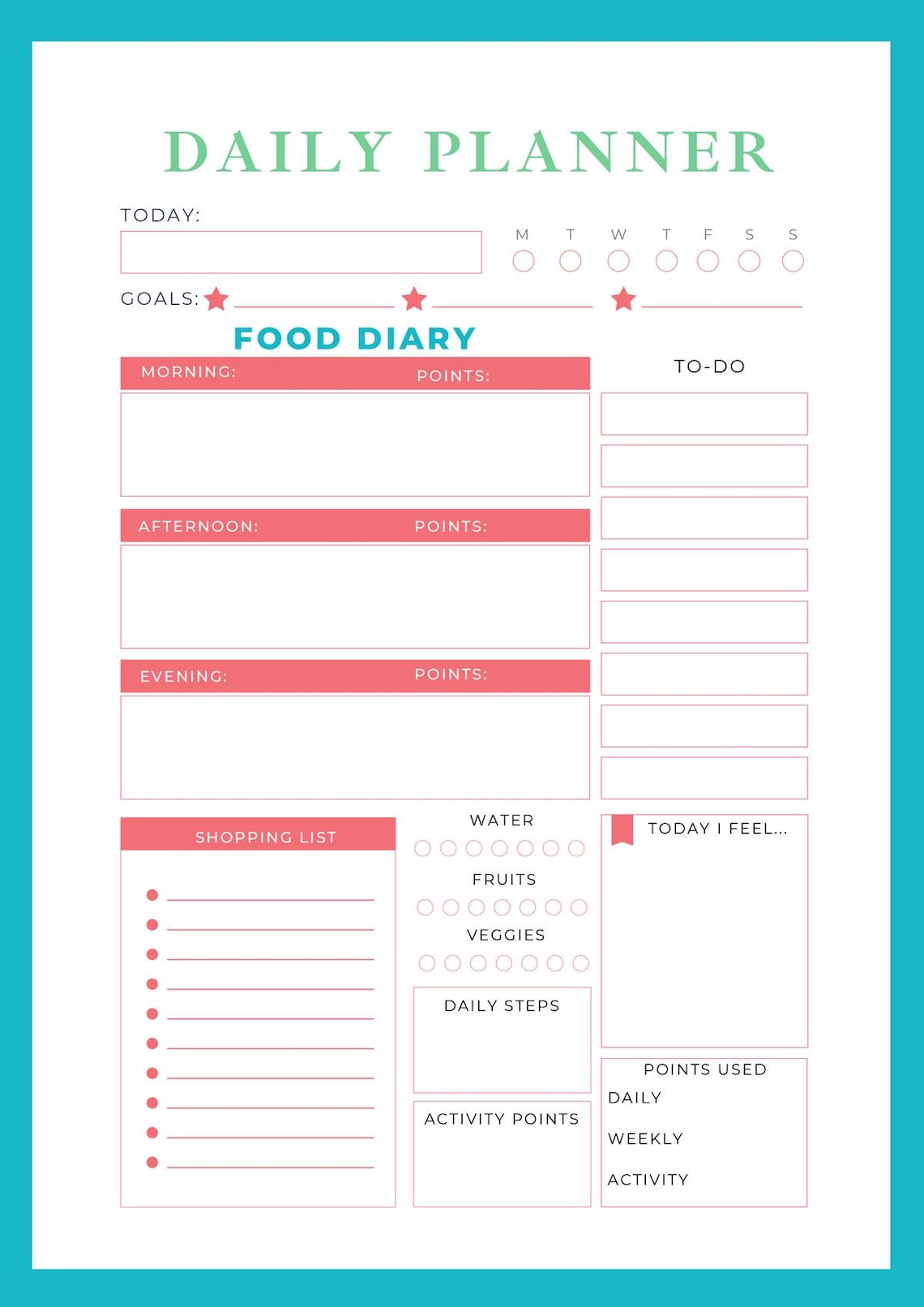Weight Watchers Bundle - Food & Points Diary - Zero Smartpoints Food ...