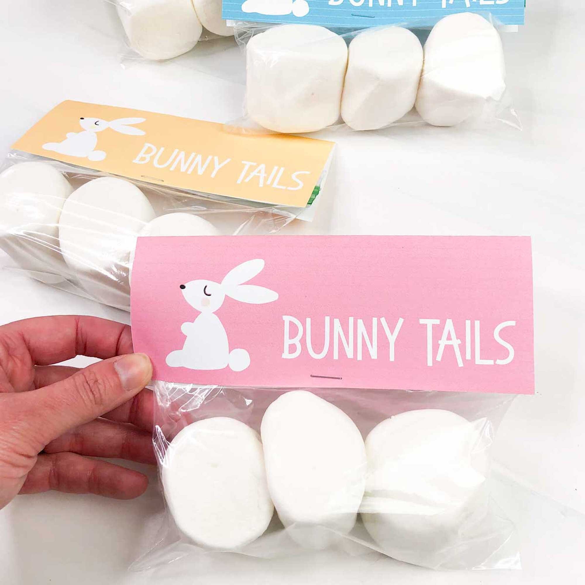 Bunny Tails Gift Tag for Easter Easter Bunny Gift Easter Gift ...