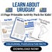 Uruguay Printable Activity Pack for Kids Ages 5–10 | Educational ...