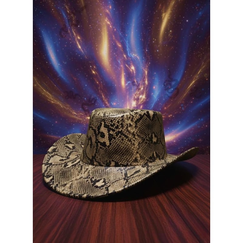 Snakeskin Cowboy - Etsy