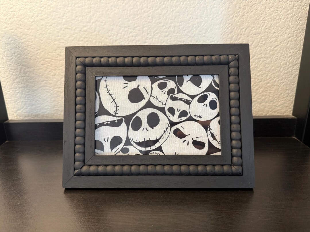 4x6 Jack Skellington Decorative Skull Frame - Etsy