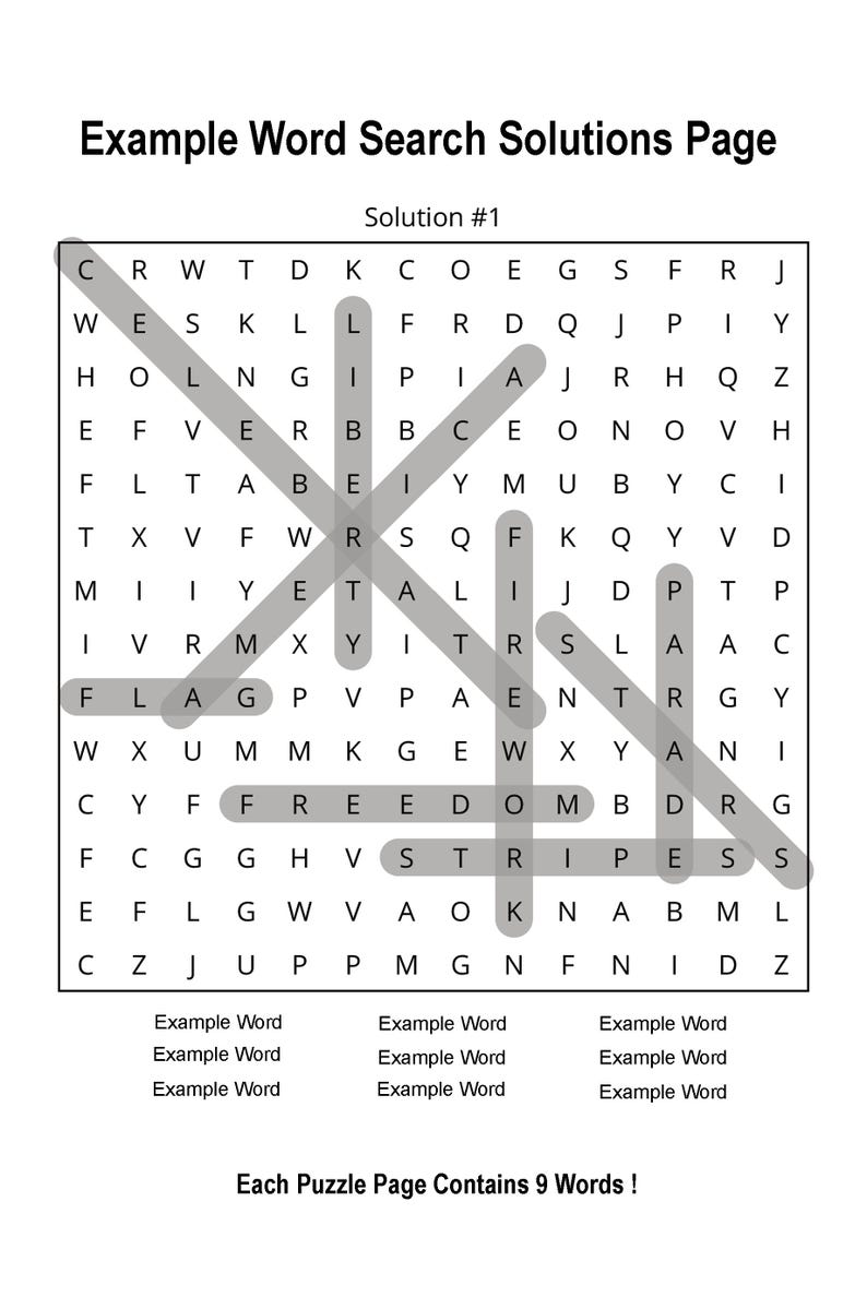 Cryptid Word Search Puzzle Book – 55 Printable Puzzles About Legendary ...