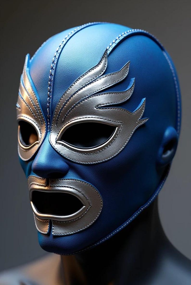 Handcrafted Custom Lucha Libre Wrestling Mask – Traditional Mexican ...