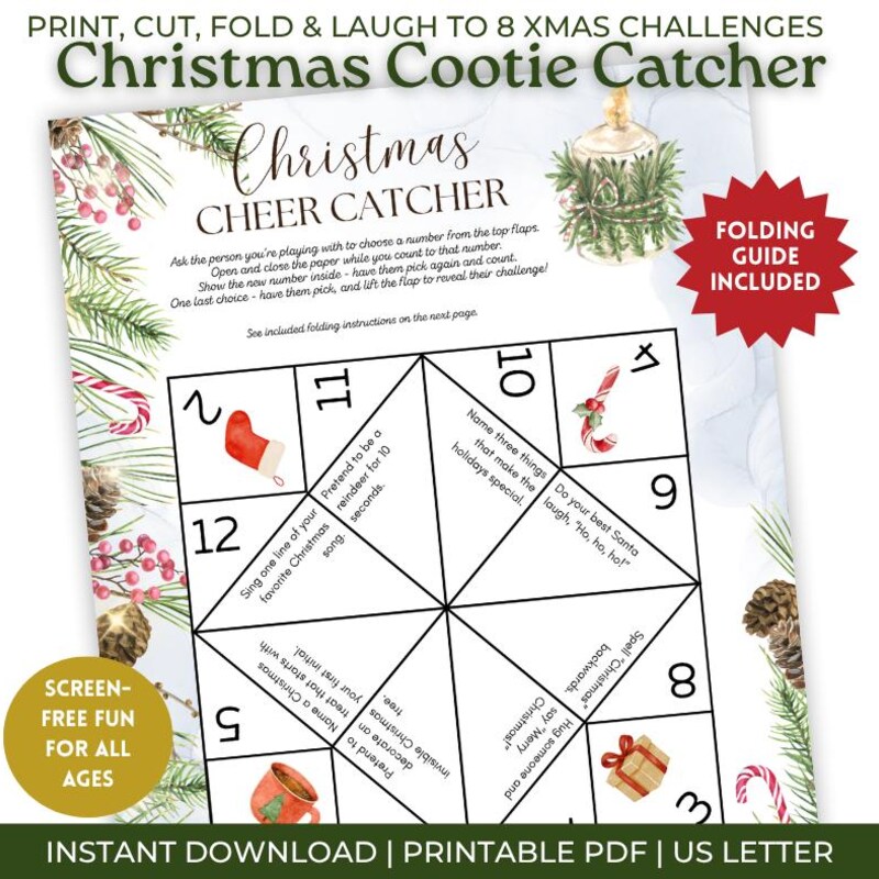 Cootie Catcher - Etsy