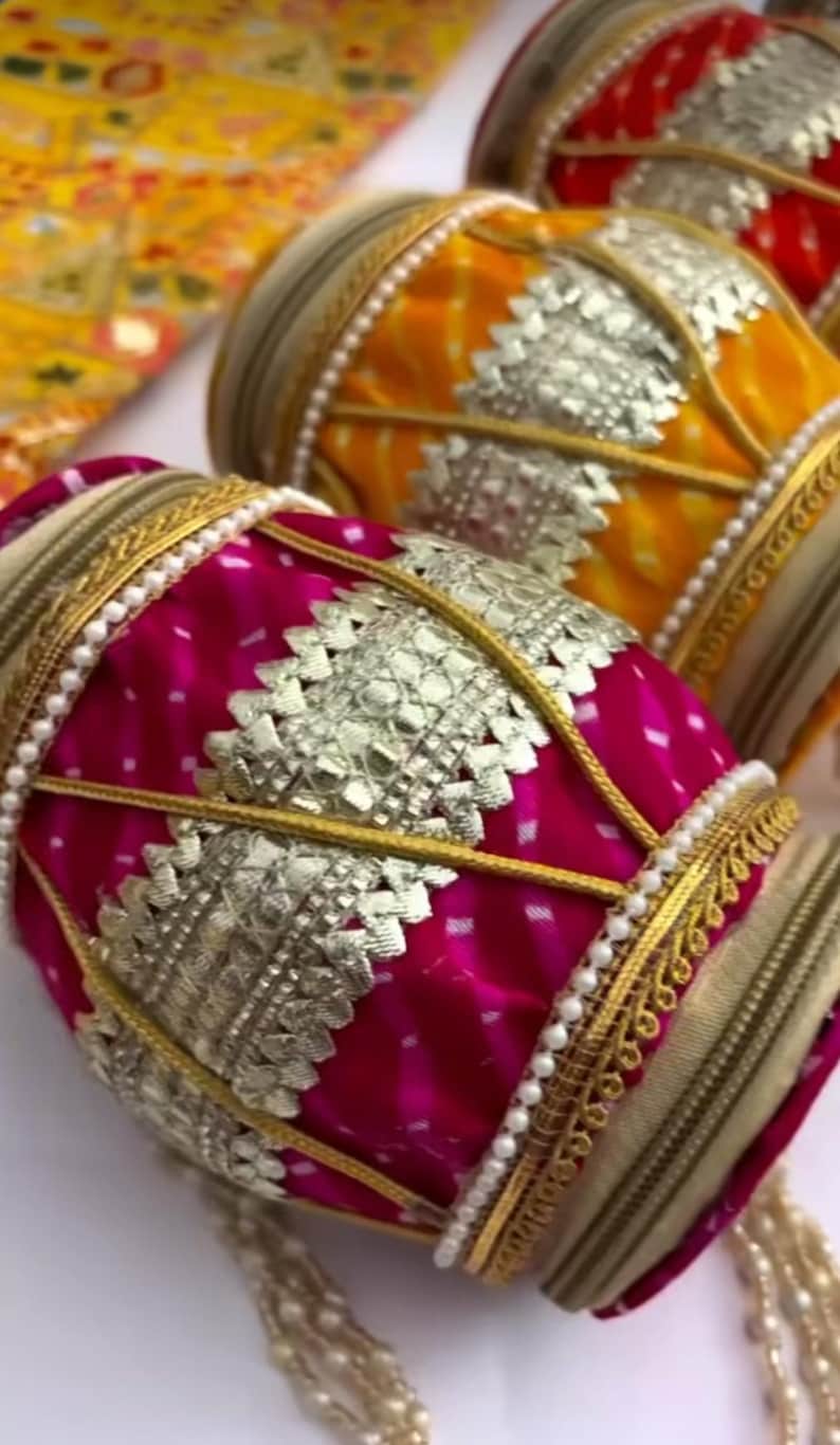 20x Decorative Dholak Design Dry Fruits Box for Wedding Shagun Gift ...