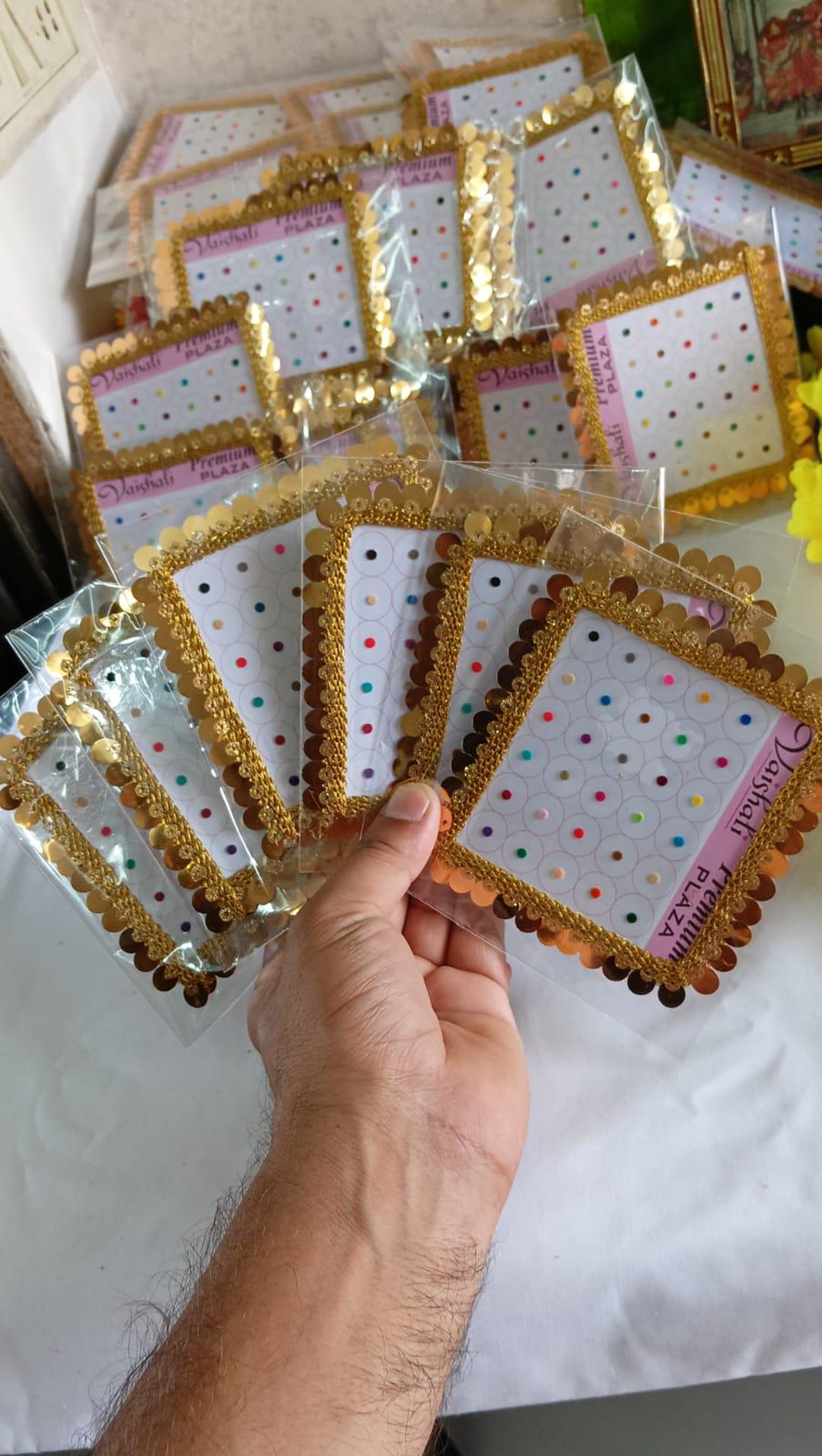 120 Packs of Decorative Bindi for Mehendi Favor | Indian Wedding Favor ...