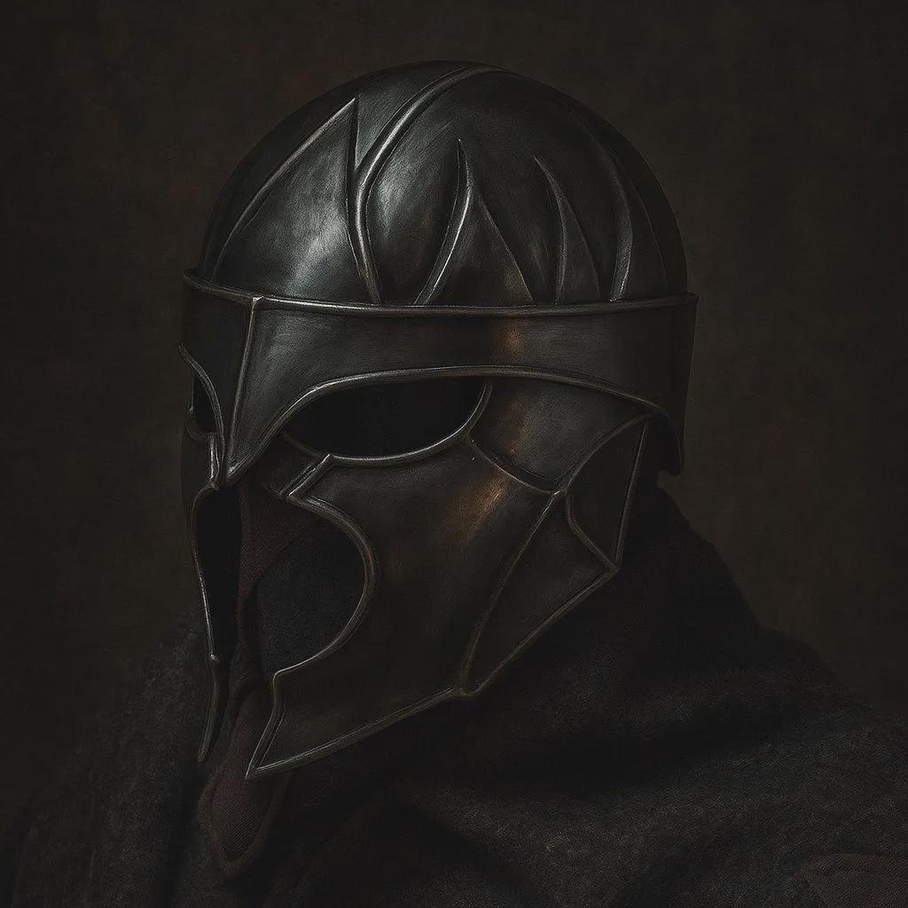 Medieval Full Face Steel Helmet | Dark Fantasy Warrior Armor | LARP ...