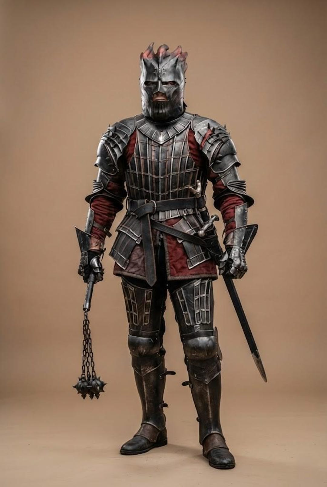 Targaryen Knight Armor Set – Seven Kingdoms Inspired Medieval Steel ...