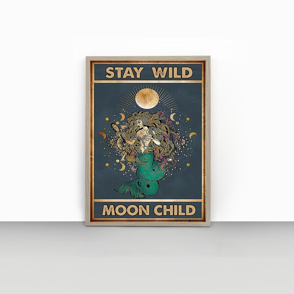 Mermaid Posters - Etsy