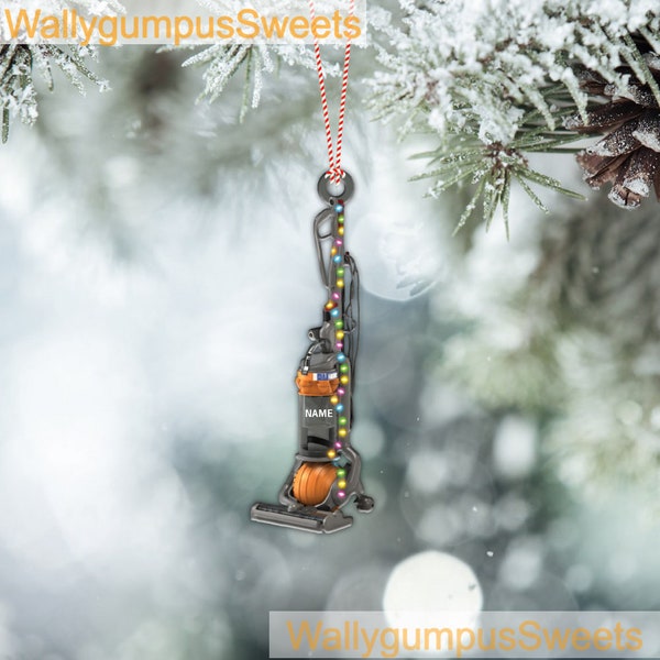 3d Vacuum Cleaner Christmas Ornaments - Etsy