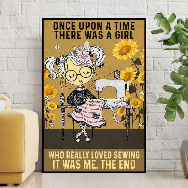 Sewing Poster - Etsy