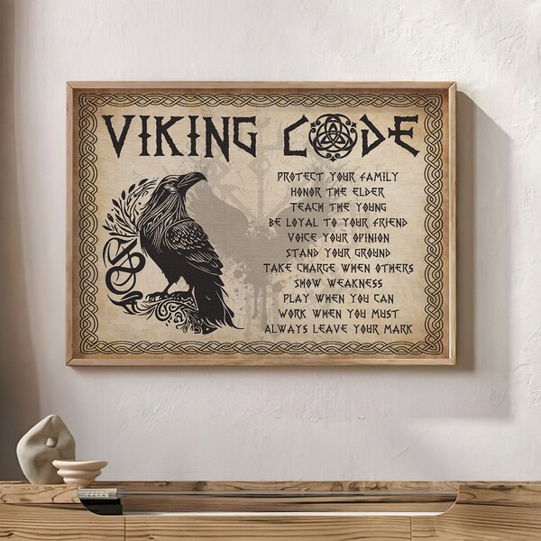 Viking Poster - Etsy