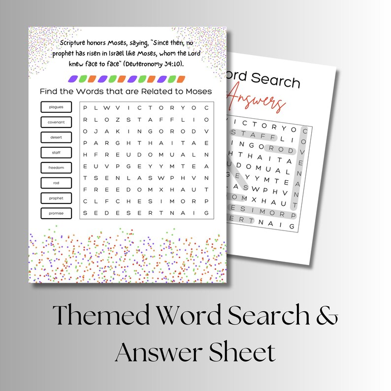 Sunday School Lesson |printable Kids Bible Character Study | Bible ...