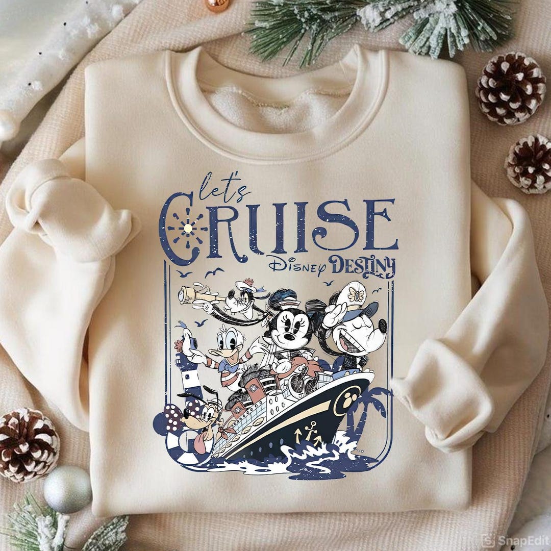 Disney Cruise Line 2026 Png, Mickey & Friends Family Cruise Png, Let's ...