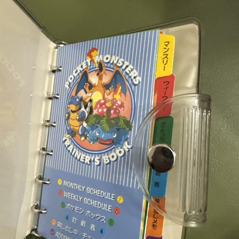 Pokemon Pocket Monsters Mini Trainer's Book Charizard New(other) Very ...