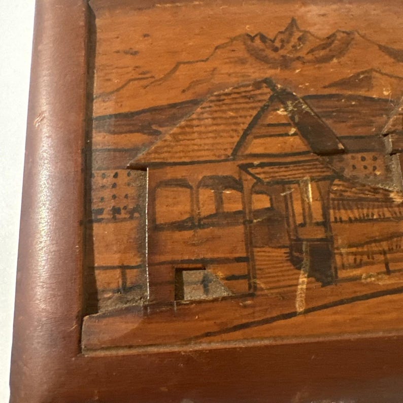 Vintage Cuendet Swiss Music Box Plays Weggiserlied - Etsy