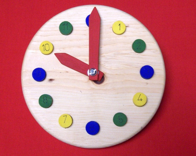 It's About Time Learning Clock - Etsy