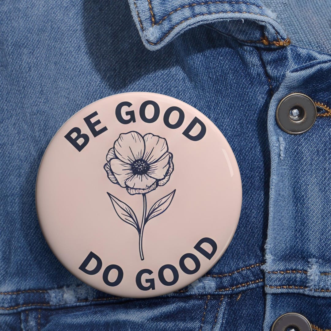 Be Good Pin , Anti-ice Agents Protest Pin | No ICE Activist Button ...