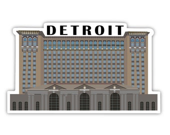 Detroit Bumper Sticker - Etsy