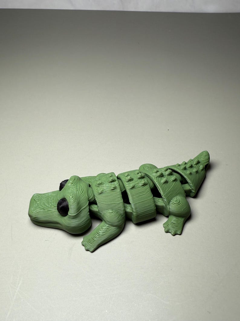 Articulating Crocodile Key - Etsy