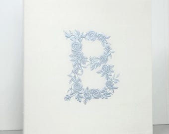 Monogrammed Wedding Book - Etsy