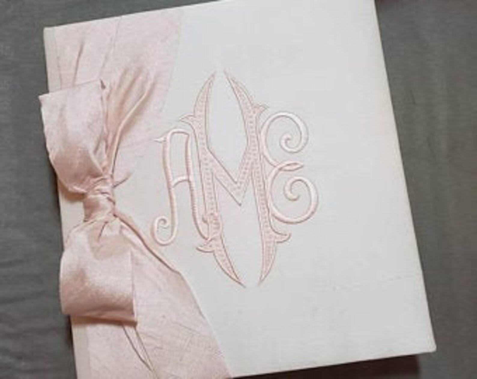 Baby Photo Album Baby Picture Book Blue Silk With Cameo - Etsy