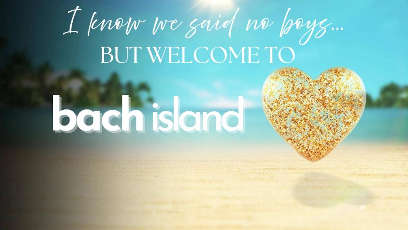 Bachelorette Party Game: Bach Island Gender Swap - Canva Template ...