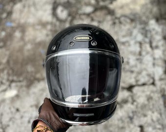 Custom Slimhead TX500 Motorcycle Helmet – Open Face Retro Vintage ...