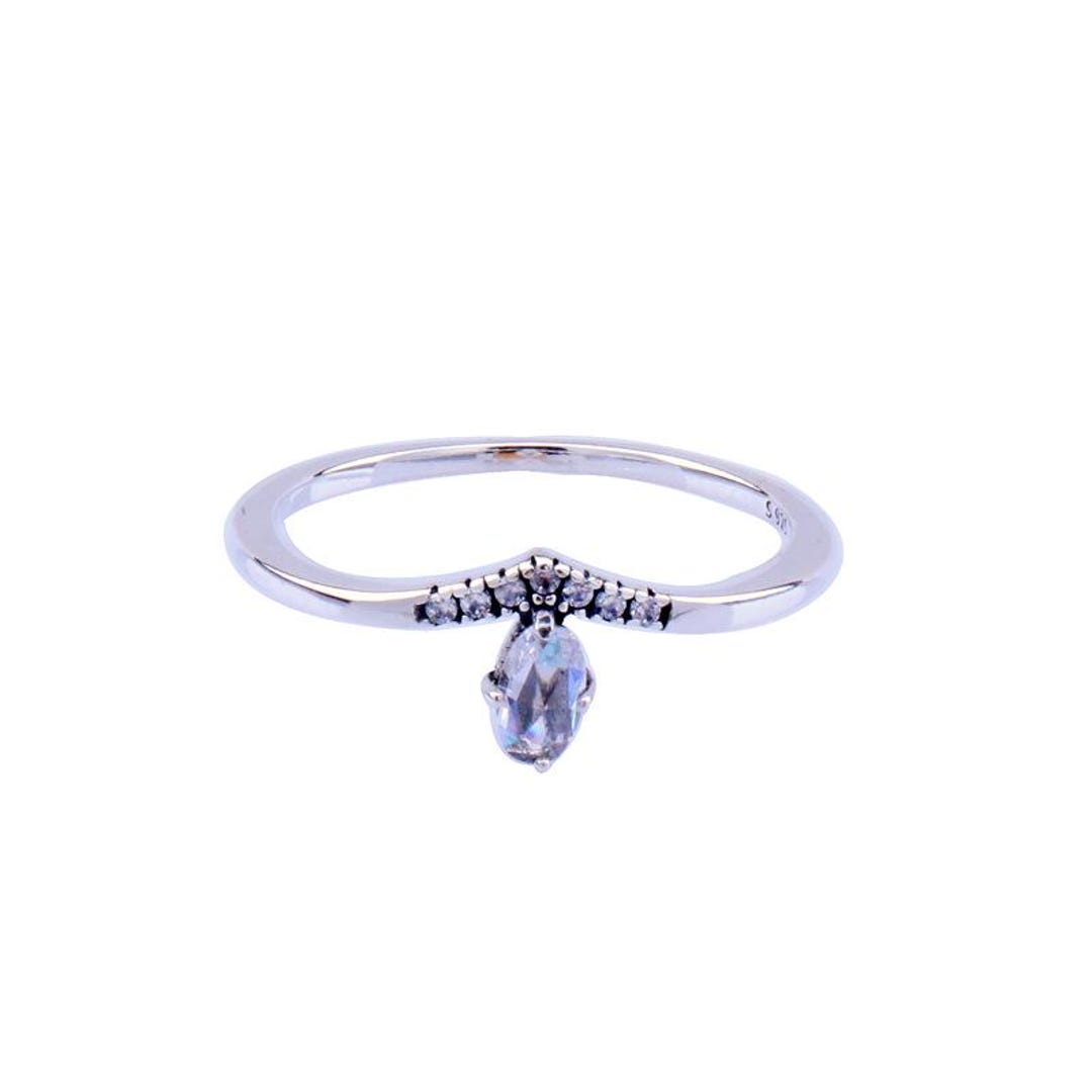 Pandora Classic Wishbone Ring - Etsy