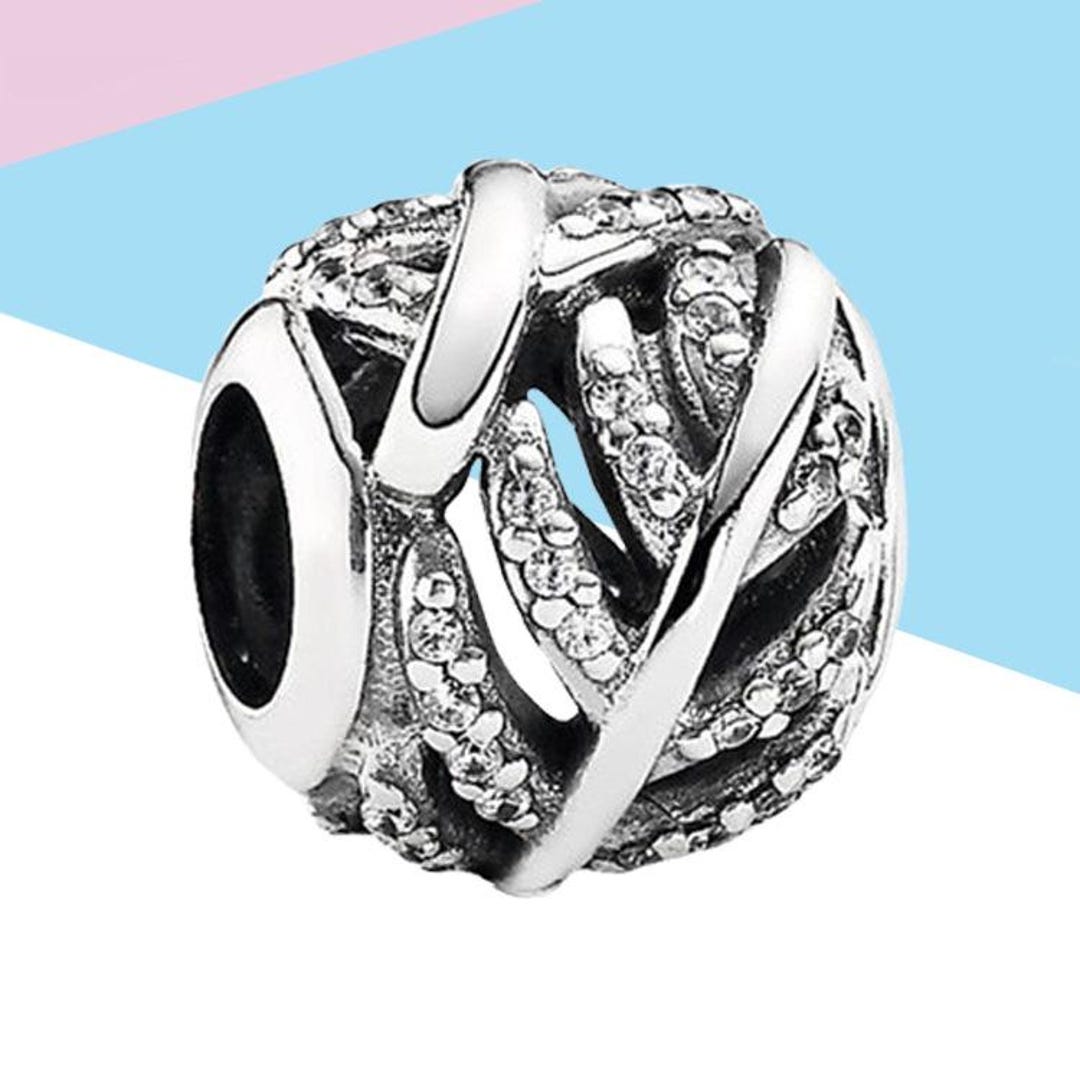 Pandora Sterling Silver ALE 925 Light as A Feather Charm - Etsy