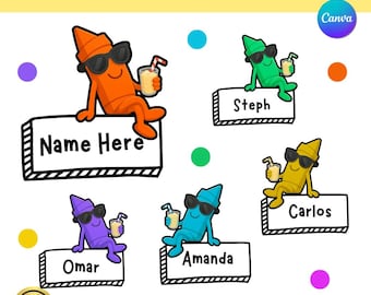 Caterpillar Cubby Label, Eric Carle Inspired, for Daycare or Prek ...