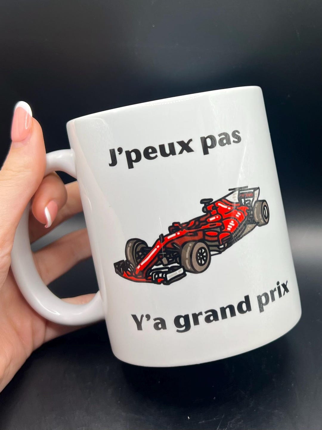 Formula 1 Mug "i Can't, There's a Grand Prix" - Humorous Mug for F1 ...