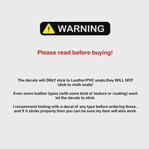 BMW M Headrest Decal Set – 5x Vinyl Stickers (82mm X 30mm) – 5 Color ...