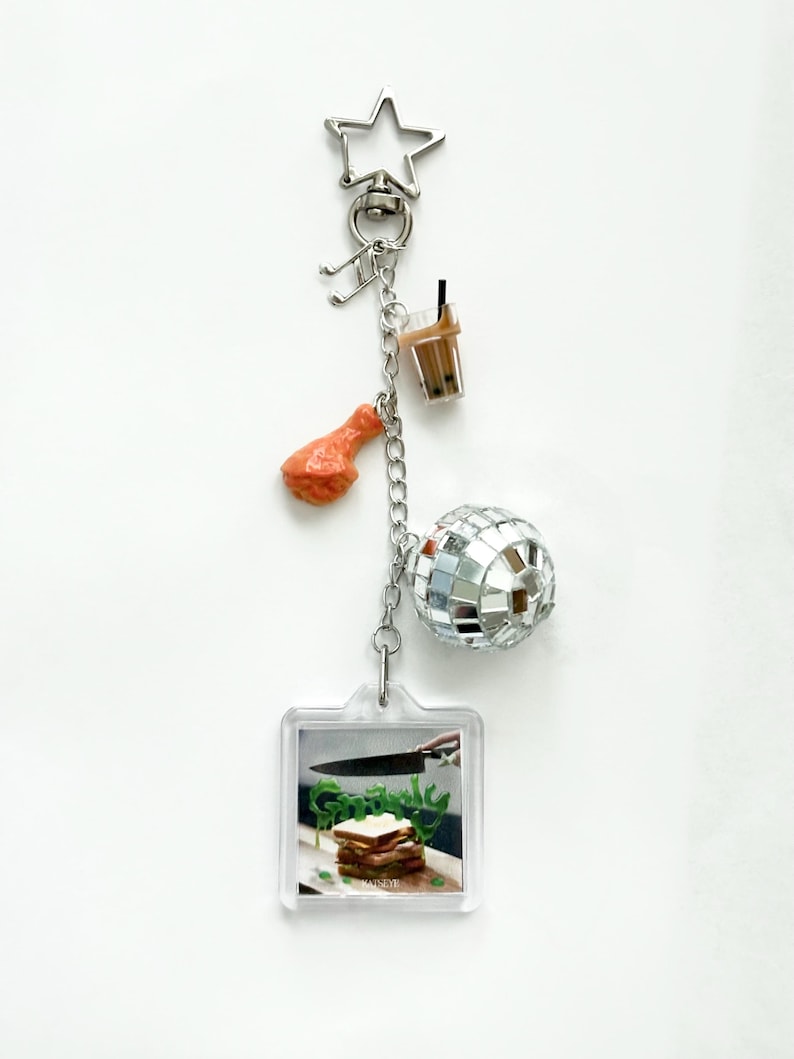 Handmade Katseye Gnarly Inspired Photo Keychain Charm K-pop Merch Gift ...
