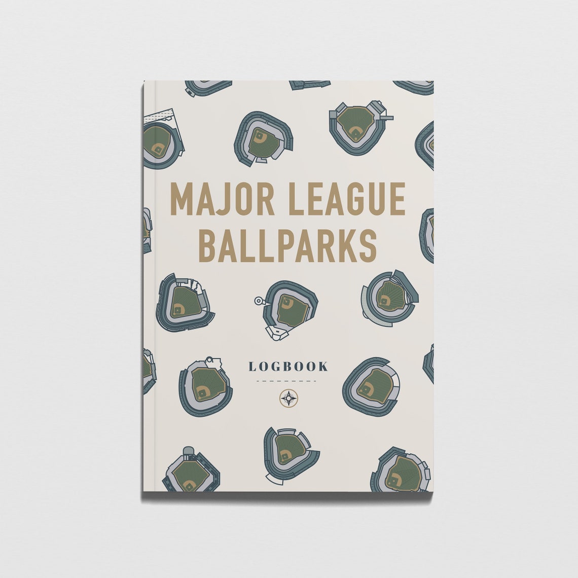 Baseball Stadium Logbook | Journal for Sports Fans | Keep Track of Your ...