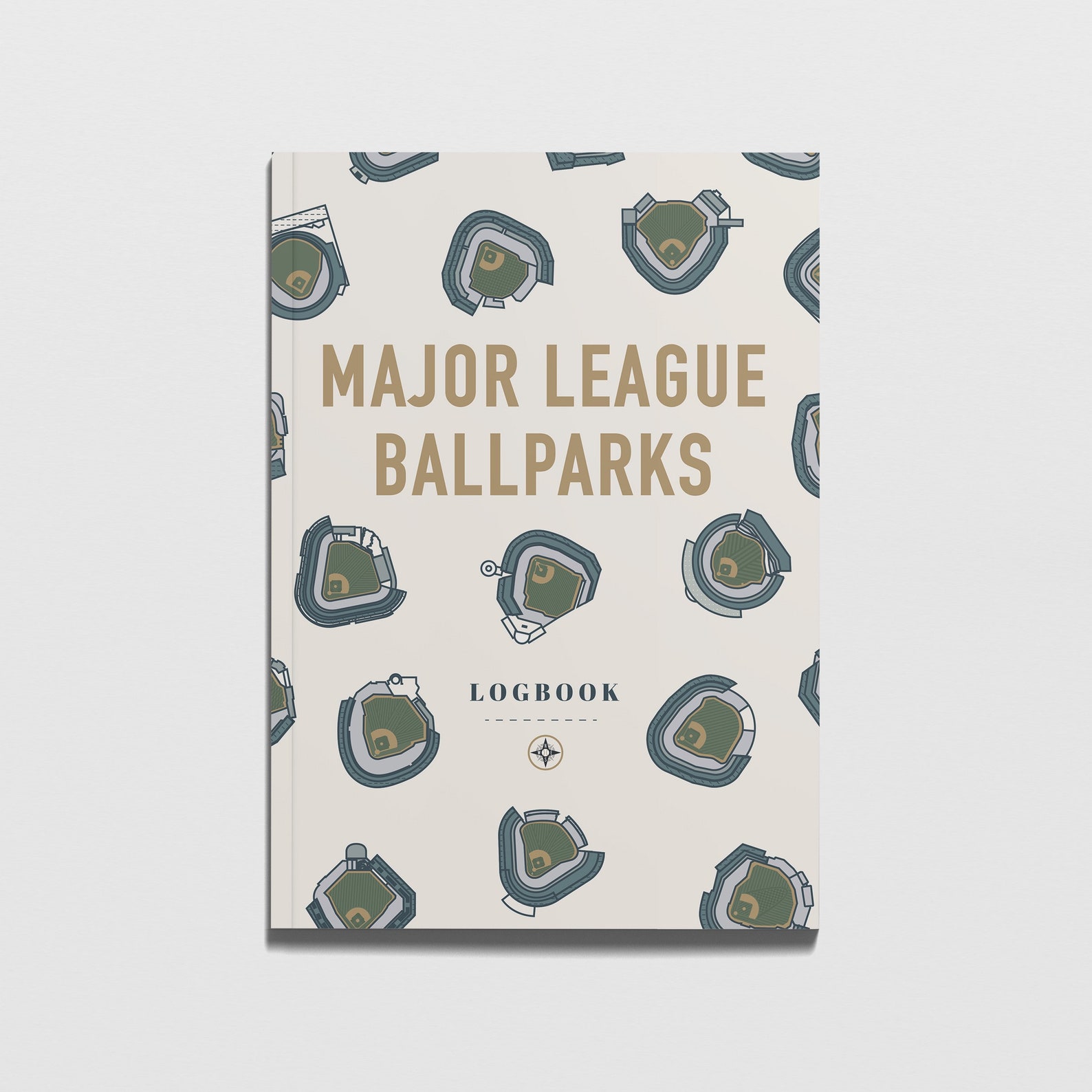 Baseball Stadium Logbook | Journal for Sports Fans | Keep Track of Your ...