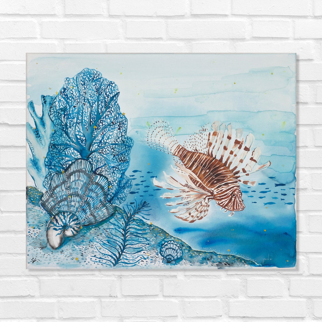 Lionfish Fine Art Print - Etsy
