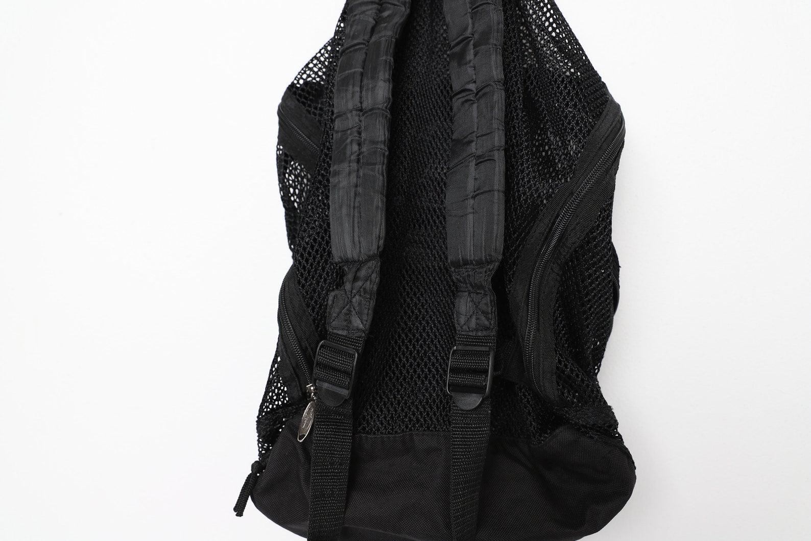 1990s Y2k Black TRANSPORT Backpack MESH Y2k Black Backpack - Etsy Norway
