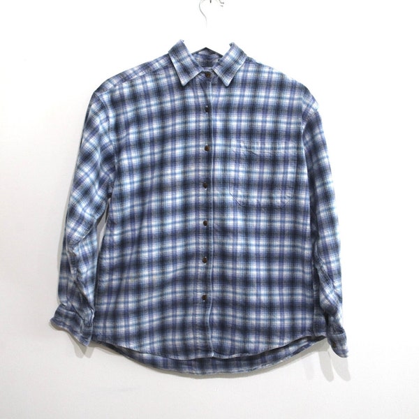 Blue Flannel Women - Etsy